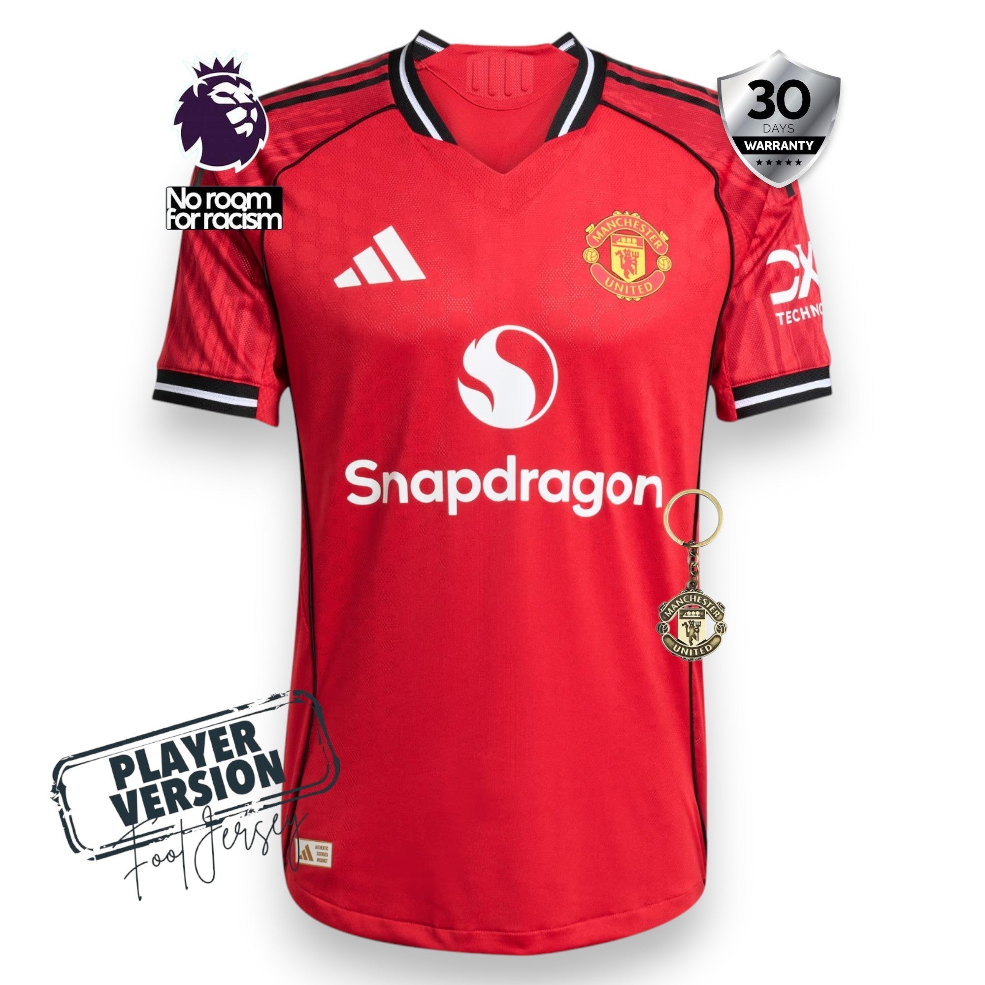 Manchester United Home Jersey 2025/26 - Player – globaljerseys